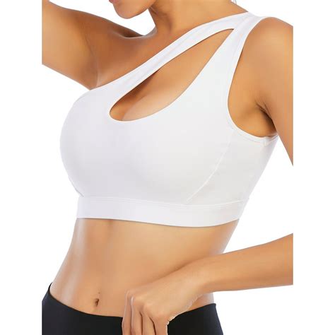 Youloveit Youloveit Womens Seamless Sport Bra One Shoulder Sports