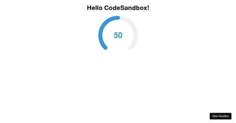 react canvas knob examples codesandbox