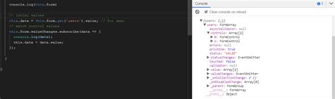 javascript when is angular s formarray a traditional array and when