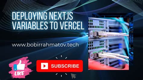 how to deploy next js to vercel with environment variables youtube