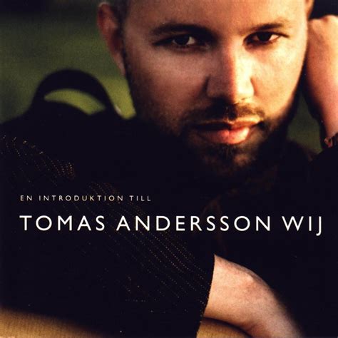 when did tomas andersson wij release en introduktion till tomas