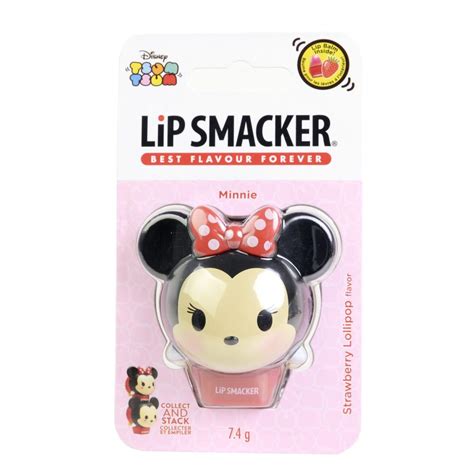 Lip Smacker Disney Minnie Mouse Strawberry Lollipop Balzám Na Rty Pro