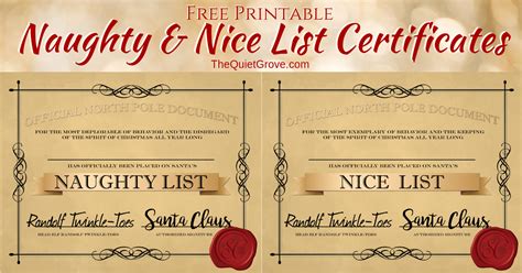 Printable Naughty Or Nice List Printable Word Searches