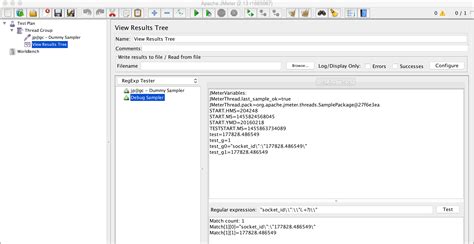 jmeter extracting response body stack overflow