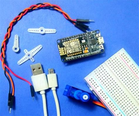 interfacing servo motor with nodemcu 6 steps with pictures