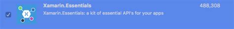 xamarin essentials features advantages and benefits