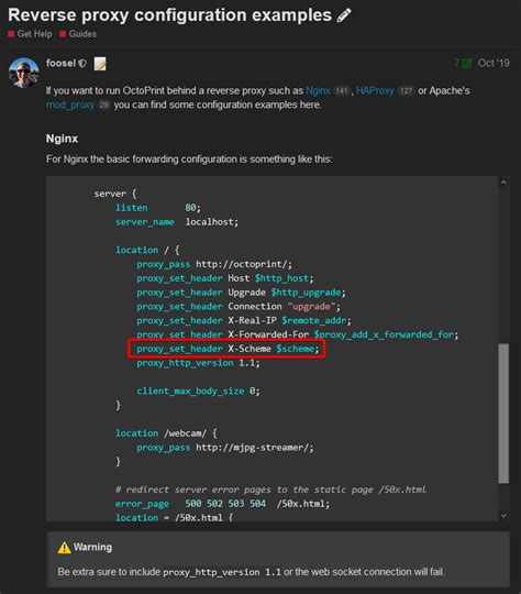 can t access through nginx proxy server networking octoprint