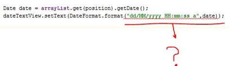 android cannot resolve method ‘format java lang string java util