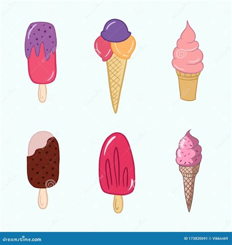 Helados Dibujos