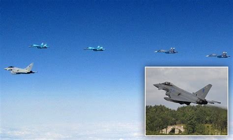 Moment Raf Intercept Ten Russian Jets In A Single Mission Over Baltic