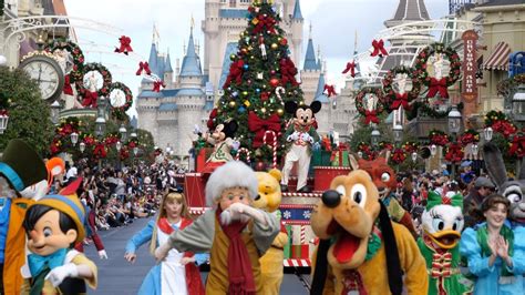 Mickeys Once Upon A Christmastime Parade 4k Full Show Daytime Magic