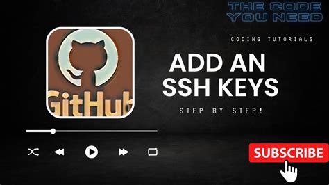Github Ssh Keys How To Add Github Ssh Keys Windows 10 Youtube