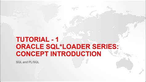 oracle sql loader introduction tutorial 1 youtube