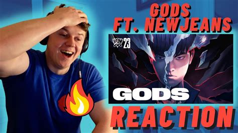 🇰🇷gods Ft Newjeans 뉴진스 Irish Reaction Worlds 2023 Anthem