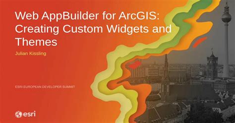 web appbuilder for arcgis creating custom widgets and … controller