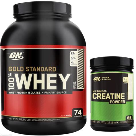 Optimum Nutrition 100 Gold Standard Whey Protein 5lb On Pure