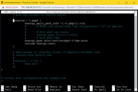 ubuntu 20 04 lemp server installieren lemp stack