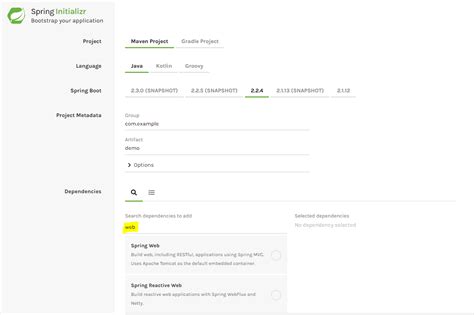 maven unable to run localhost in spring boot application