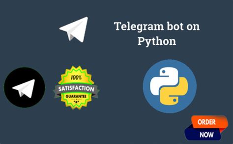 make a telegram bot using python by st development fiverr