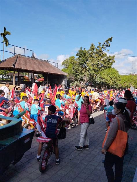 Semarakkan Hut Ri Ke 78 Desa Sidakarya Gelar Lomba Desain Gapura Dan