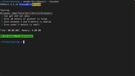 tdd part 2 finish and refactor phpunit unit testing with a bite