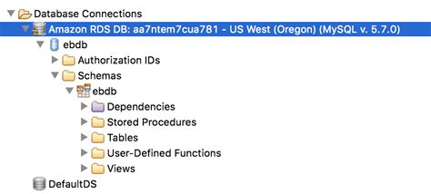 amazon web services aws rds how to set up a mysql database stack