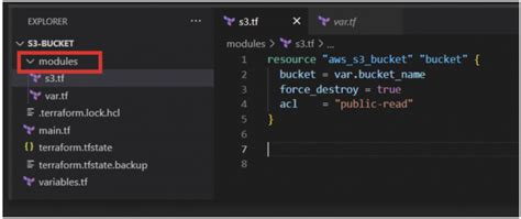 how to create a s3 bucket using terraform script from cli