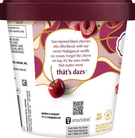 Häagen Dazs Cherry Vanilla Ice Cream 14 Fl Oz Ralphs