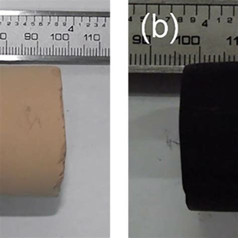 Sample Of C Sio2 Composite Aerogel Before A And After B Heat