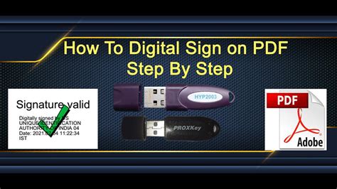 How To Digital Signature On Pdf Or Documents Step By Step How To