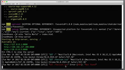 installing node js pm2 and yarn on centos youtube