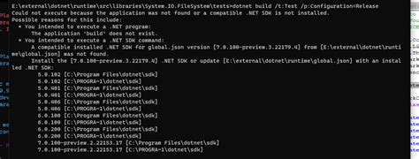 `dotnet exe` doesn t uniquely identify duplicate resolved sdk paths