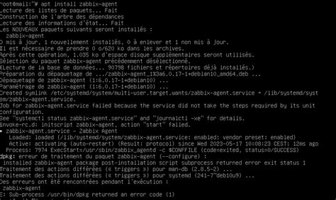 zabbix agent 6 0 4 debian 10 buster problem during installation