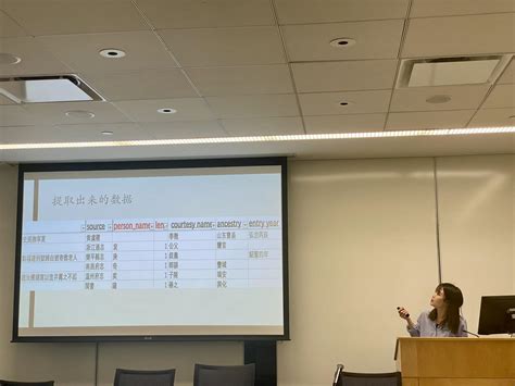 Cbdb 2021 2022 年度访问学者工作报告会纪要 中國歷代人物傳記資料庫（cbdb）