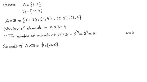 Solved Let N 3 And A {1 2 3 Ldots N } A [bb] How Many Subsets Of