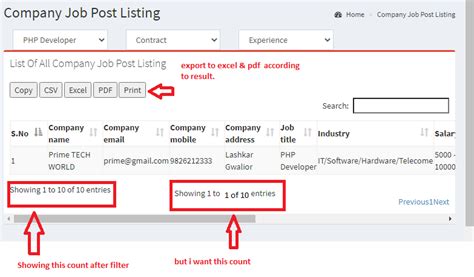 javascript export to excel pdf is not working in datatable after