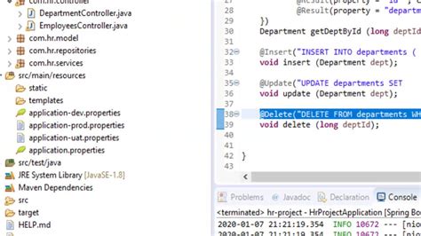 mybatis with spring boot xml youtube