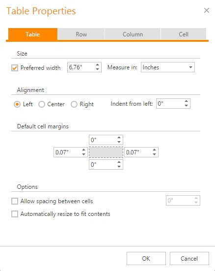 table dialogs asp web forms controls devexpress documentation