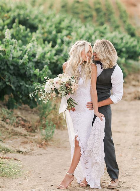 Savannah And Cole Labrants Stunning Blush Wedding Inspired By This