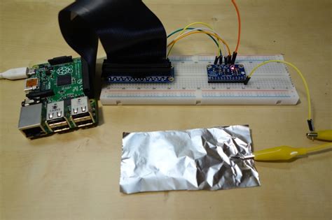overview mpr121 capacitive touch sensor on raspberry pi