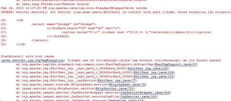 java pre populating dropdown in jsp using jstl stack overflow