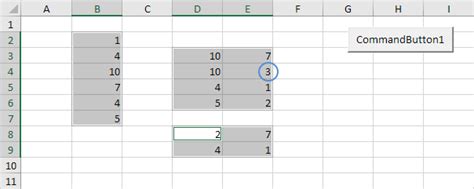 how to use vba compare ranges in excel excel examples