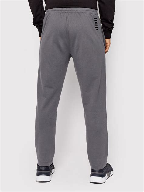 Ea7 Emporio Armani Teplákové Kalhoty 8npp51 Pj05z 1977 Šedá Regular Fit