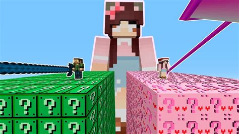 Lucky Blocks Vs Mol Hermana Retrasada De Mel Minecraft Lucky Blocks