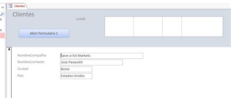 pasar datos a listbox desde una consulta sql vba access
