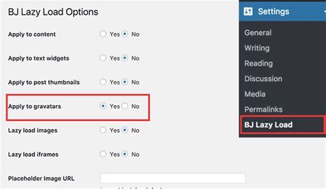 how to lazy load gravatars in wordpress comments