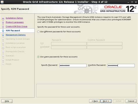 installing oracle 12c r1 grid infrastructure on linux 6 oraclenext
