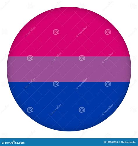 Flag Bisexual Round Icon Round Badge Or Button Template Design Free