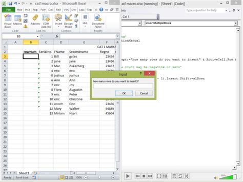 how to insert multiple rows in excel with formula basic excel tutorial