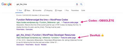 wordpress et la documentation français